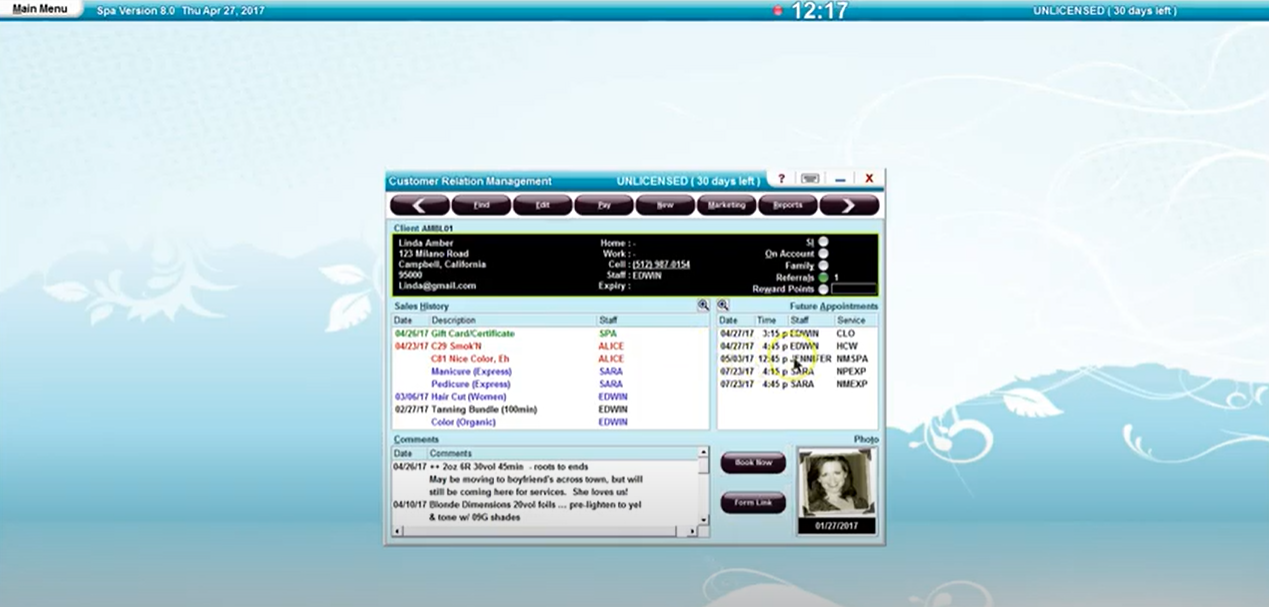 Salon / Spa Account Manager Software - 2025 Reviews, Pricing & Demo