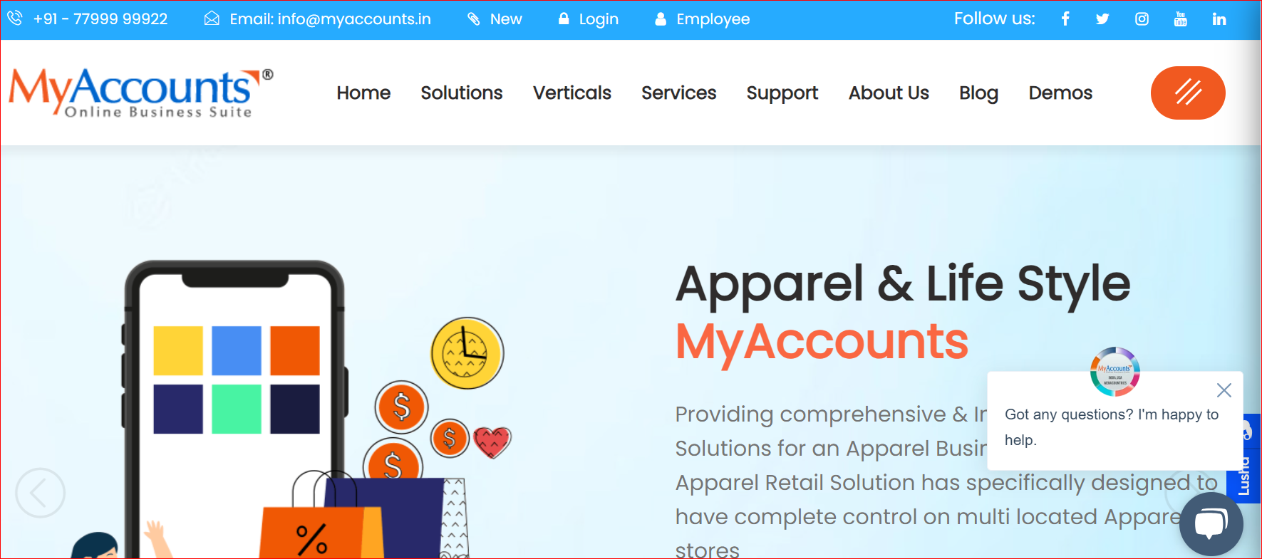 Myaccounts AppRetail Software - 2025 Reviews, Pricing & Demo
