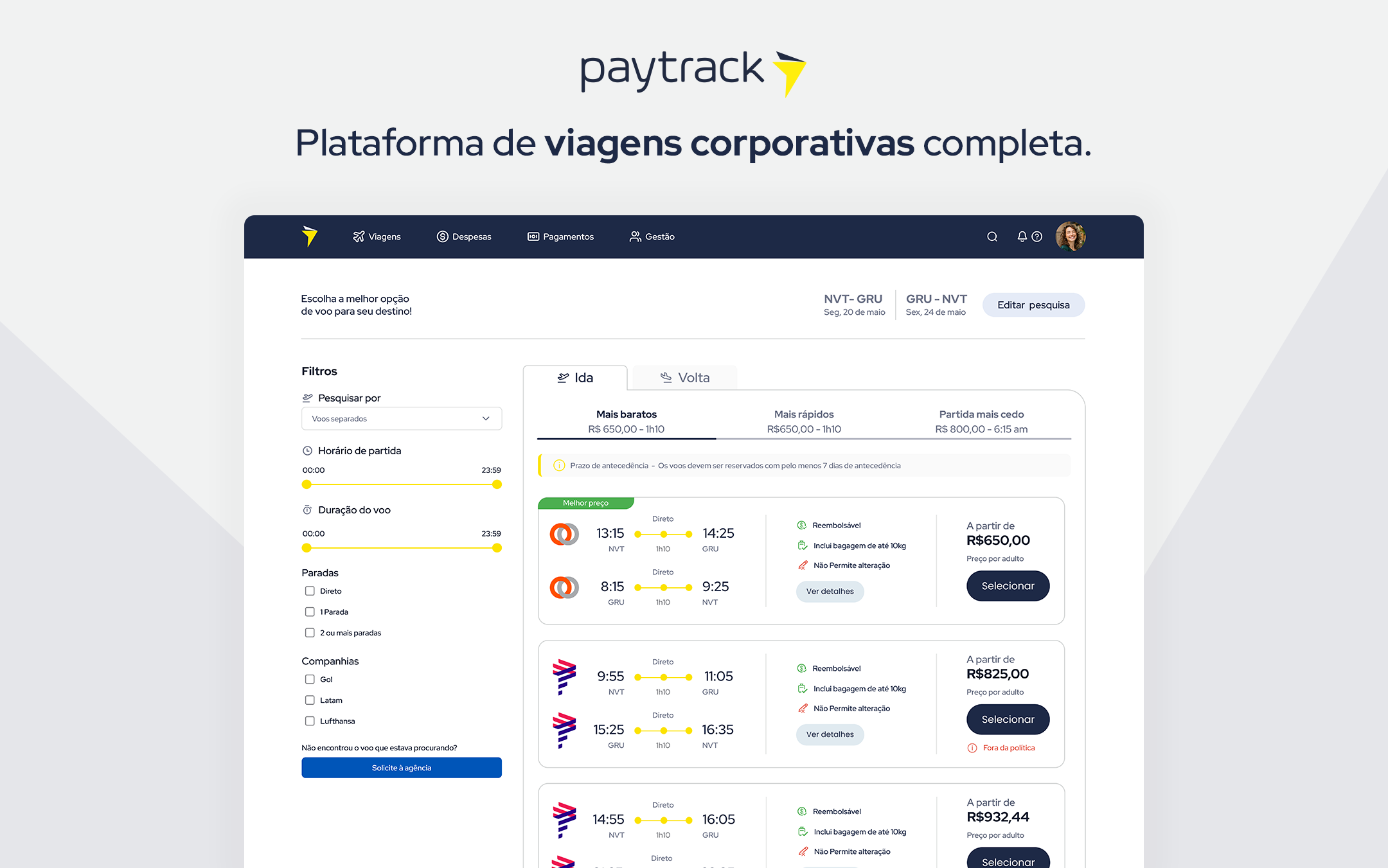 Paytrack - Avaliações, preços e classificações | GetApp Brasil 2025