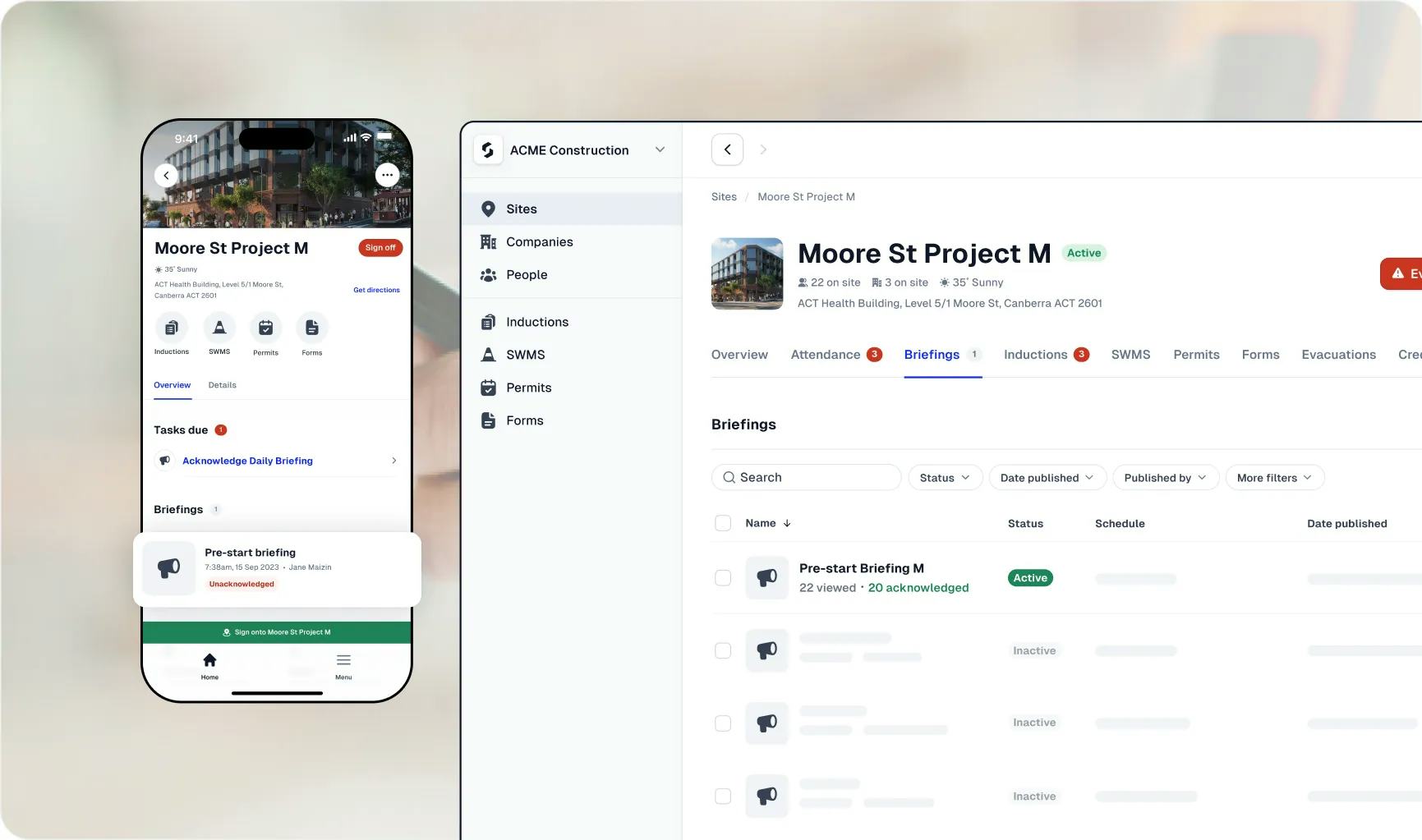 SignOnSite | Reviews, Pricing & Demos - SoftwareAdvice AU