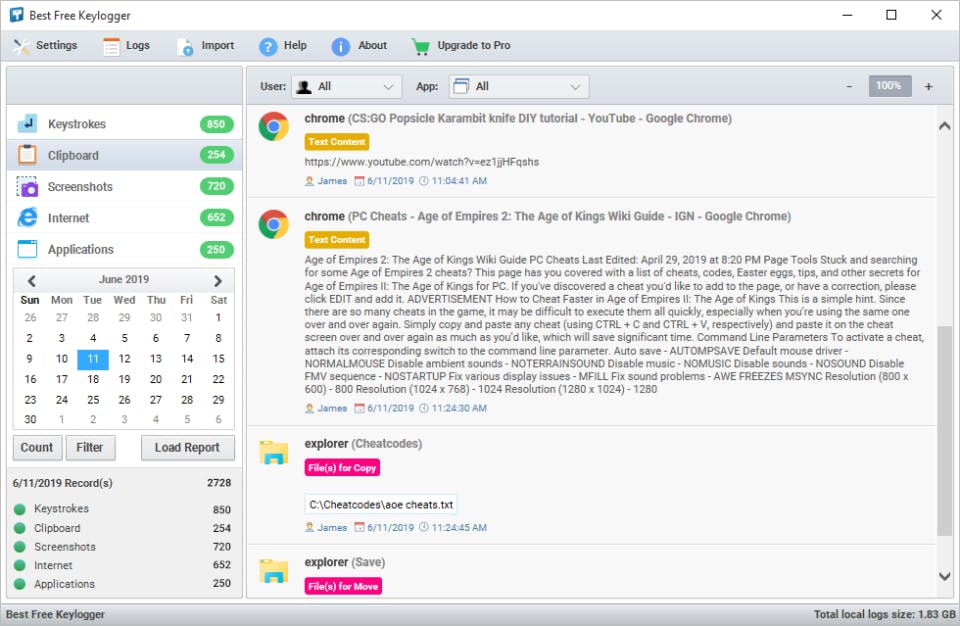 Best Free Keylogger Pricing, Alternatives & More 2022 - Capterra