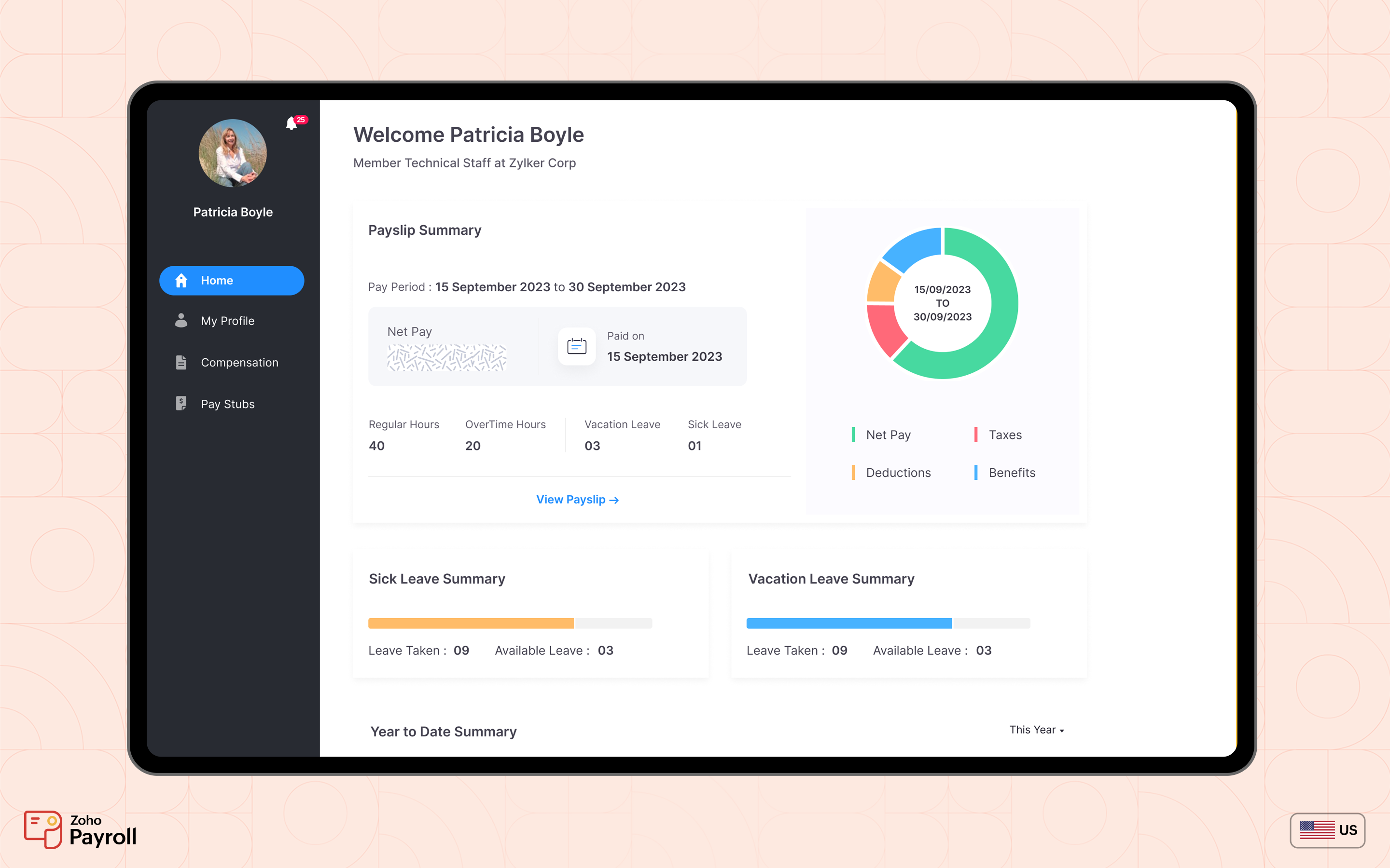 Zoho Payroll Software - 2024 Reviews, Pricing & Demo