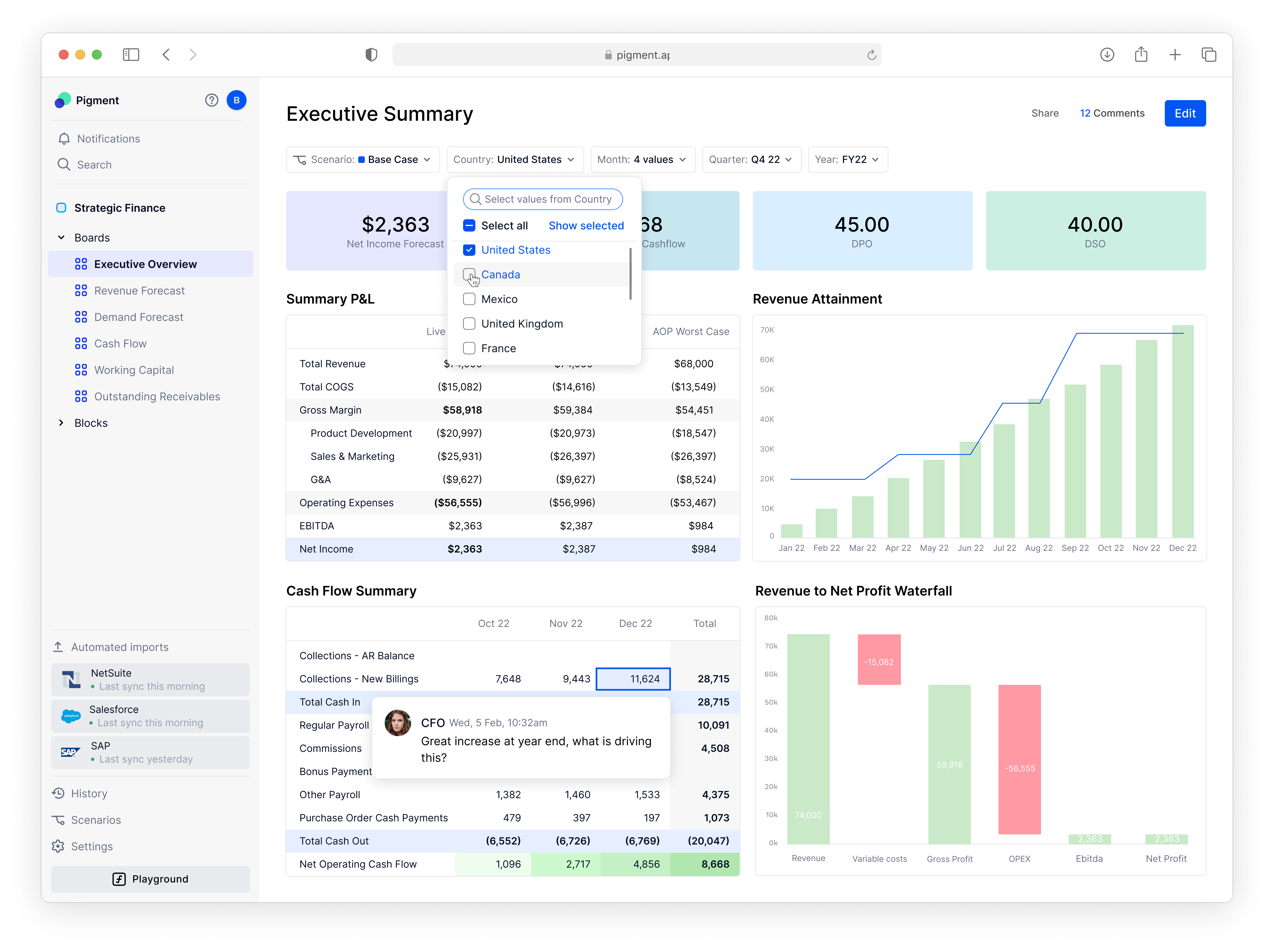 Pigment Software - 2025 Reviews, Pricing & Demo