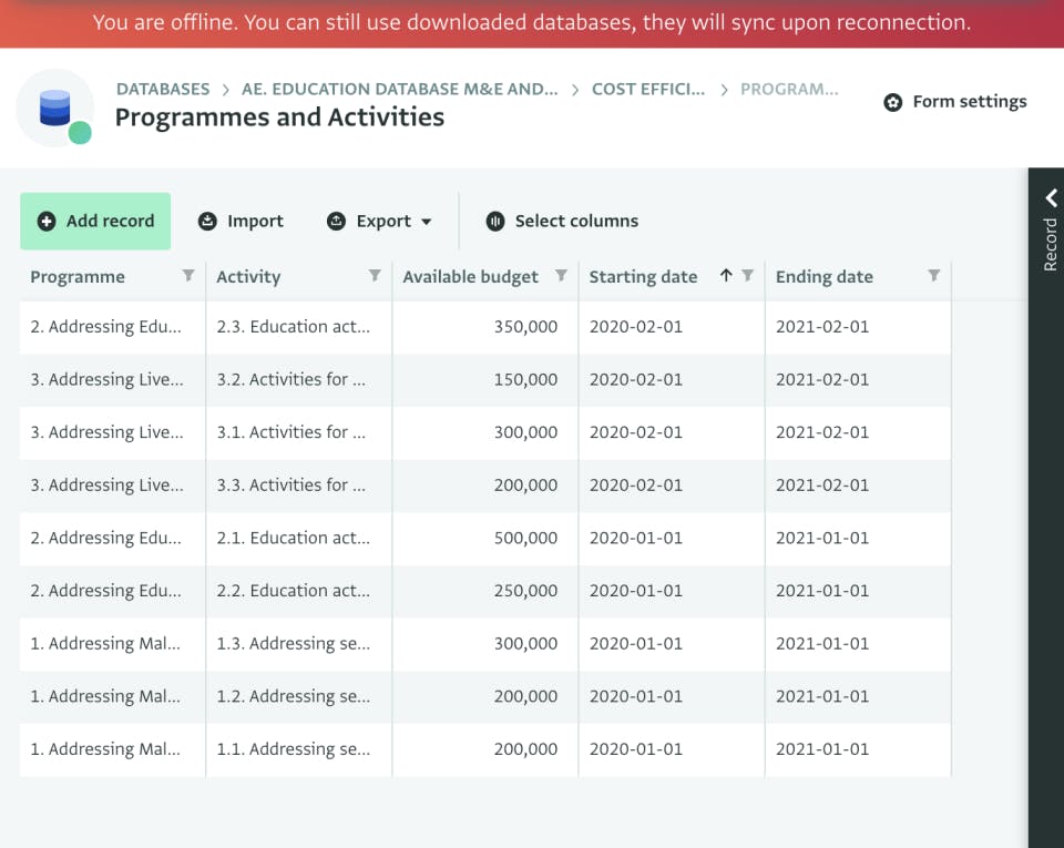 ActivityInfo Pricing, Alternatives & More 2023 - Capterra