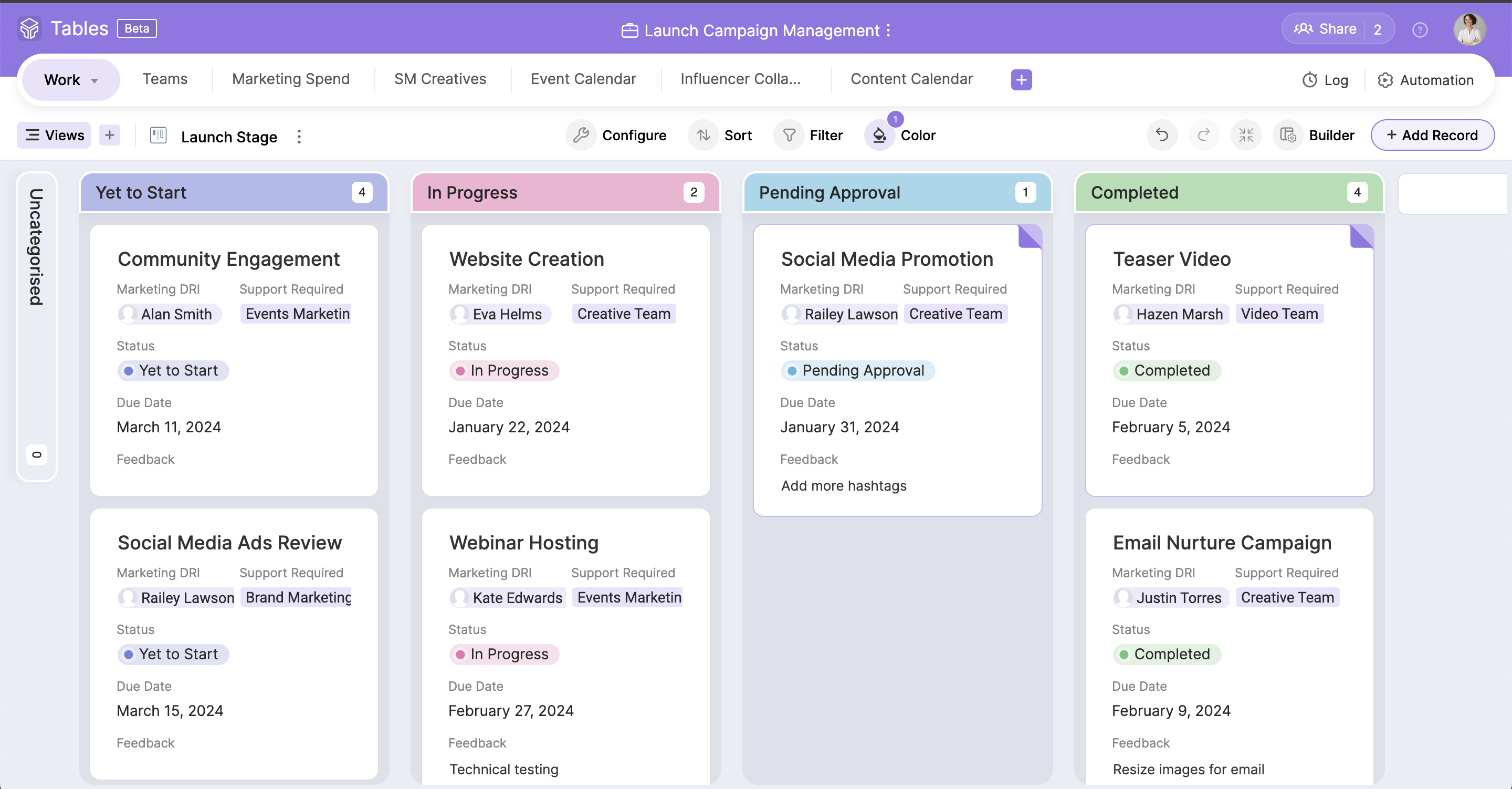 Zoho Tables Software - 2024 Reviews, Pricing & Demo