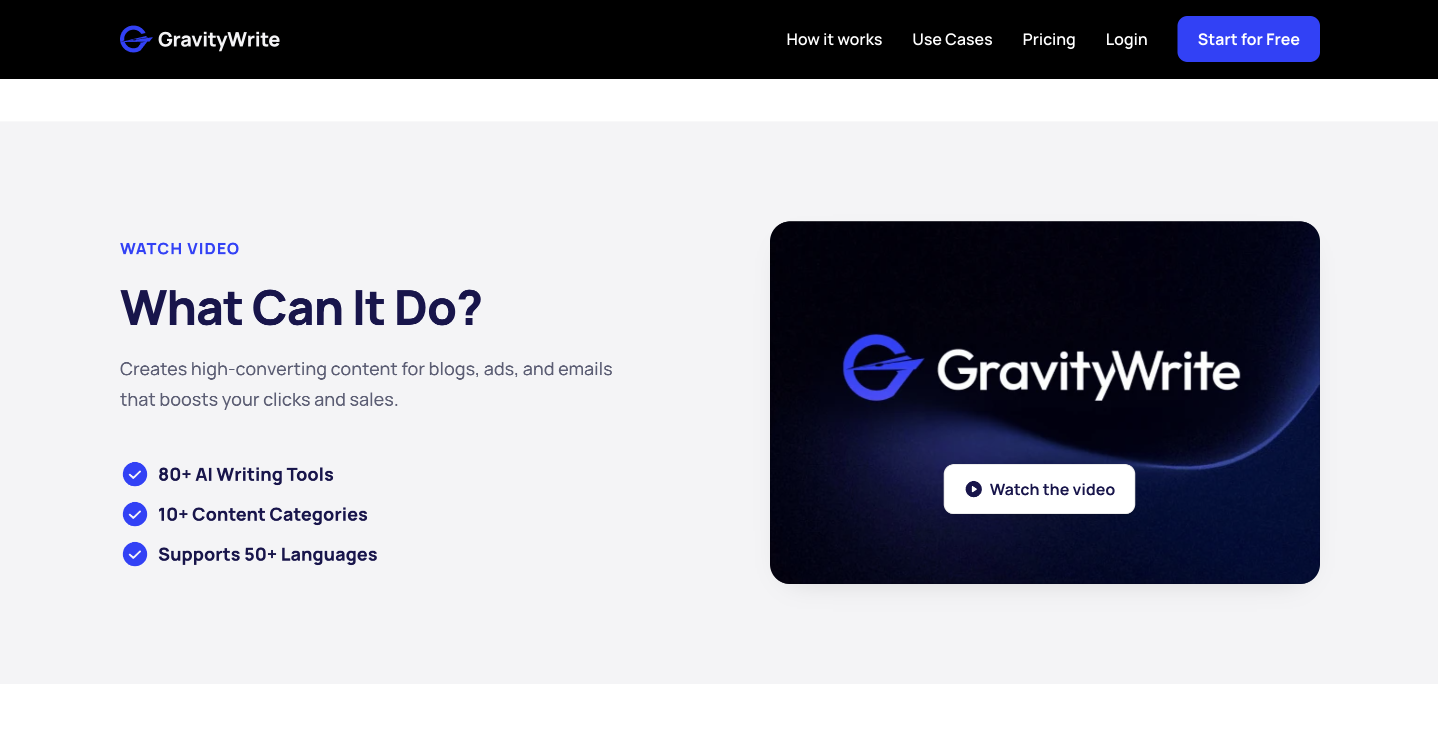 GravityWrite Reviews, Cost & Features | GetApp Australia 2025