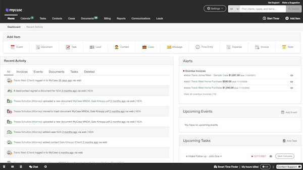 MyCase Reviews, Demo & Pricing - 2022