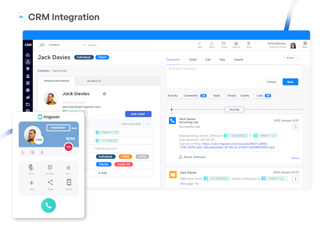 Ringover vs Virtual Switchboard - 2026 Comparison - Software Advice