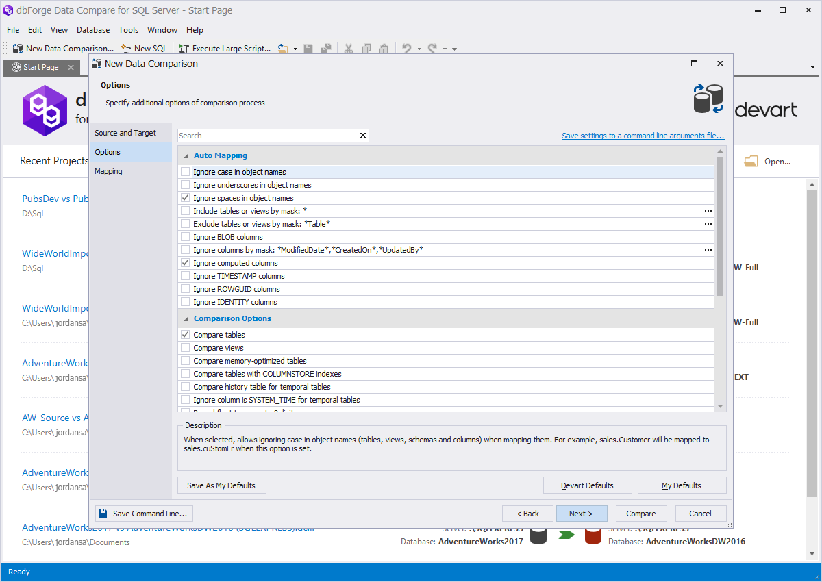 dbForge Data Compare for SQL Server Software - 2023 Reviews, Pricing & Demo
