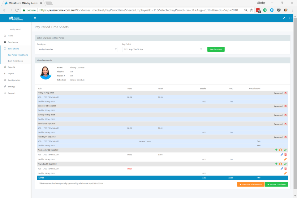 Aussie Time Sheets Workforce TNA Pricing, Alternatives & More 2025 ...