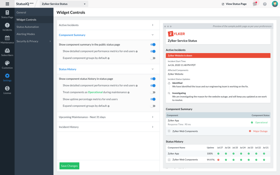 Site24x7 StatusIQ Cost & Reviews - Capterra Australia 2025