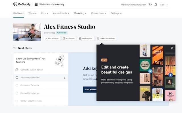 GoDaddy Studio Pricing, Alternatives & More 2022 - Capterra