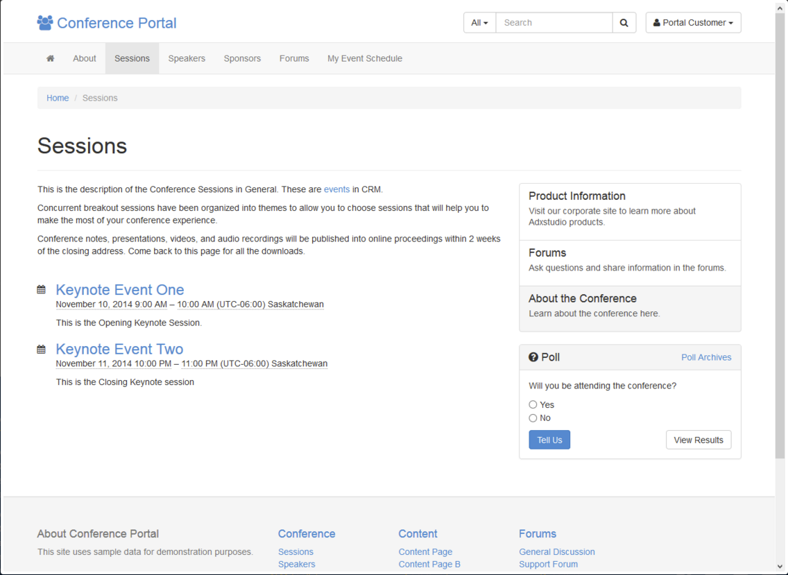 Adxstudio Portals - Prix, tarif, abonnement et avis | GetApp France 2025