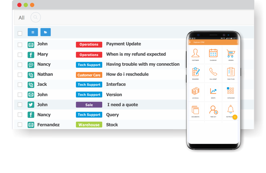 Kapture CRM Software - 2022 Reviews, Pricing & Demo