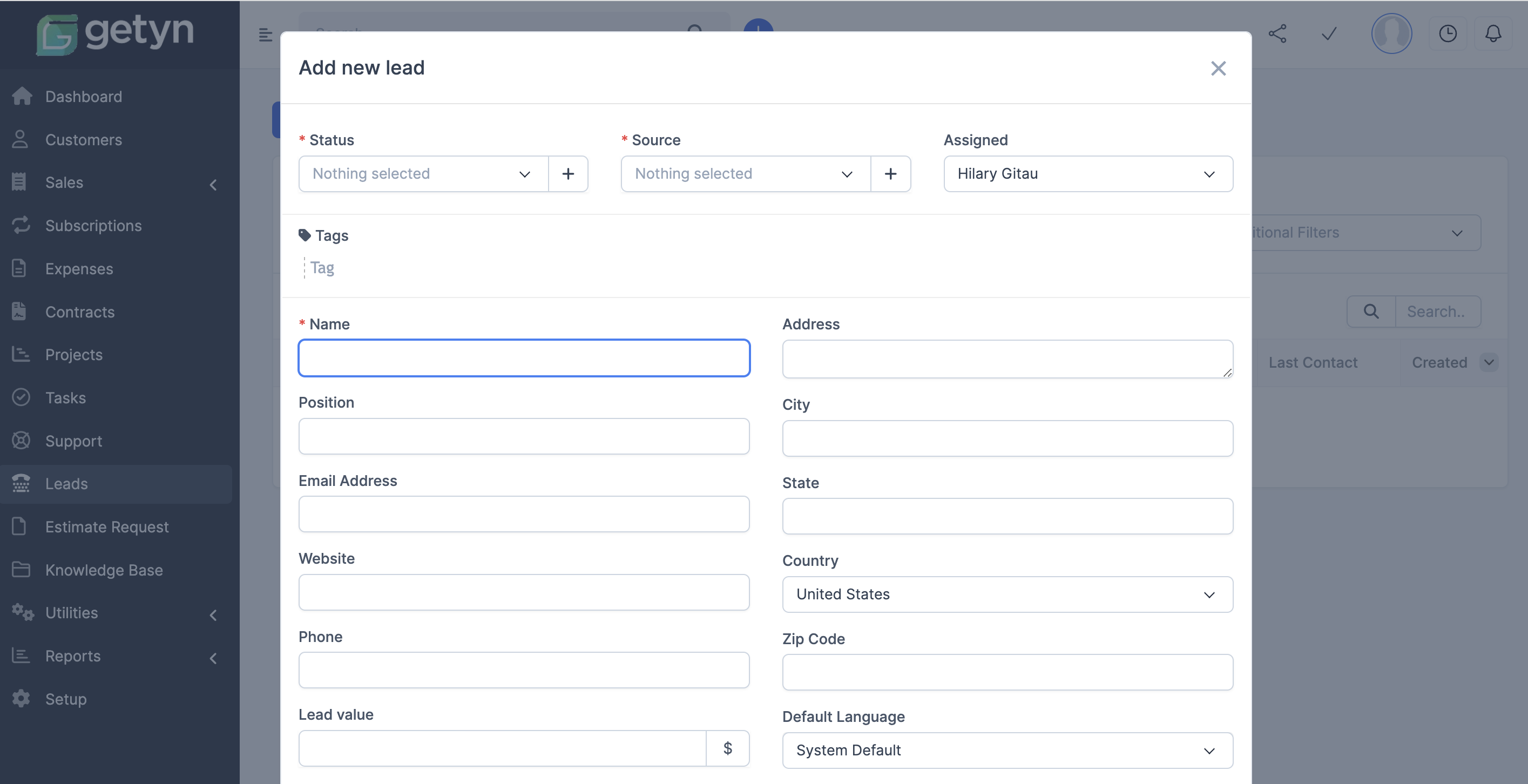 Getyn CRM Software Reviews, Demo & Pricing - 2024