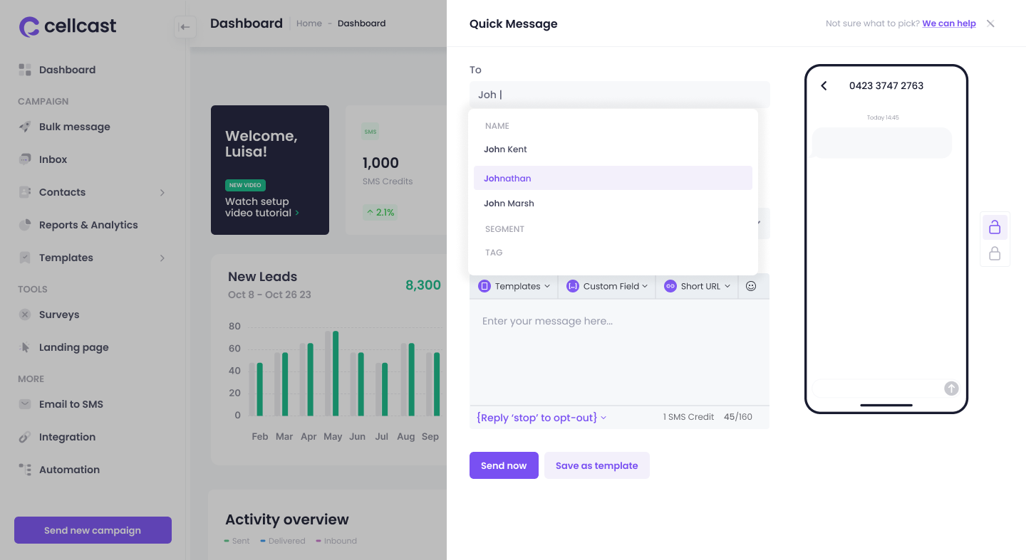 Cellcast | Reviews, Pricing & Demos - SoftwareAdvice AU