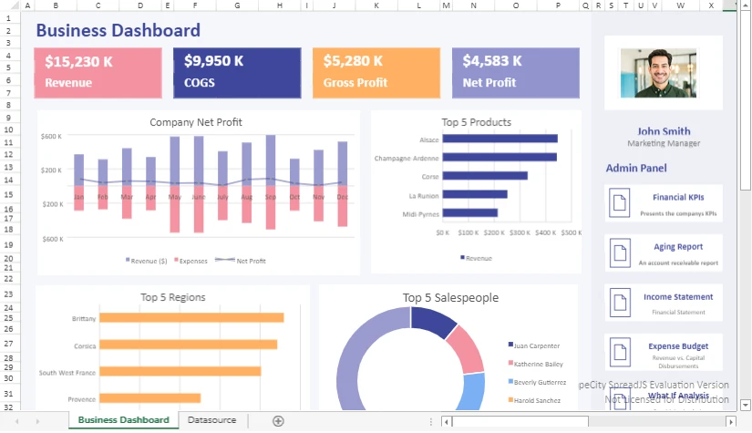 SpreadJS Software Reviews, Demo & Pricing - 2024