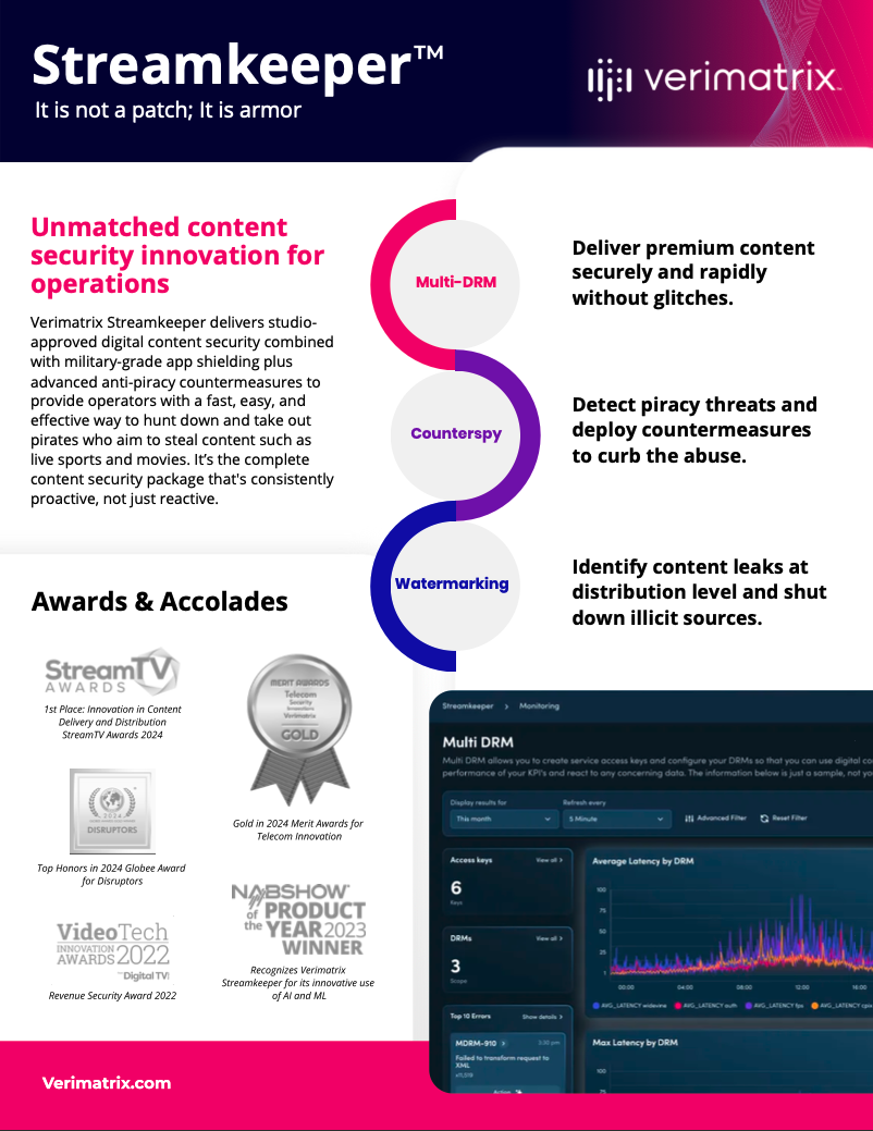 Verimatrix Streamkeeper 2025 Pricing, Features, Reviews & Alternatives | GetApp