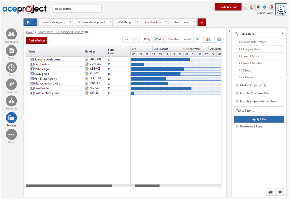 AceProject Software - 2025 Reviews, Pricing & Demo