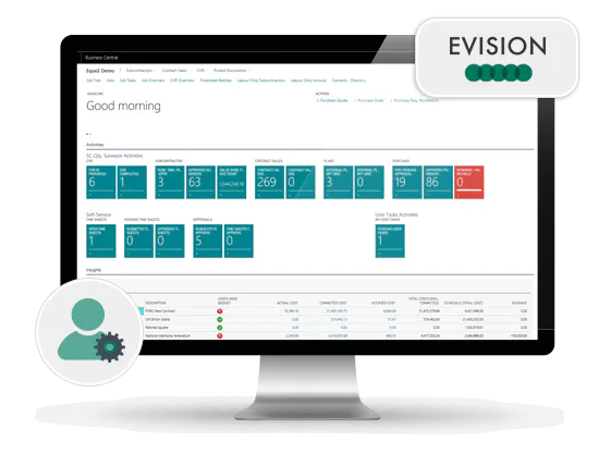 EVision Construction Accounting Pricing, Cost & Reviews - Capterra UK 2026