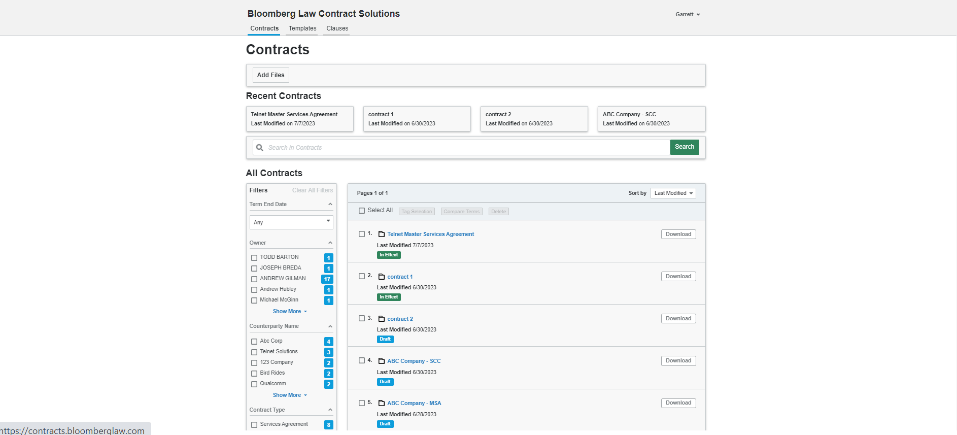 Bloomberg Law Contract Solutions | Reviews, Pricing & Demos - SoftwareAdvice GB