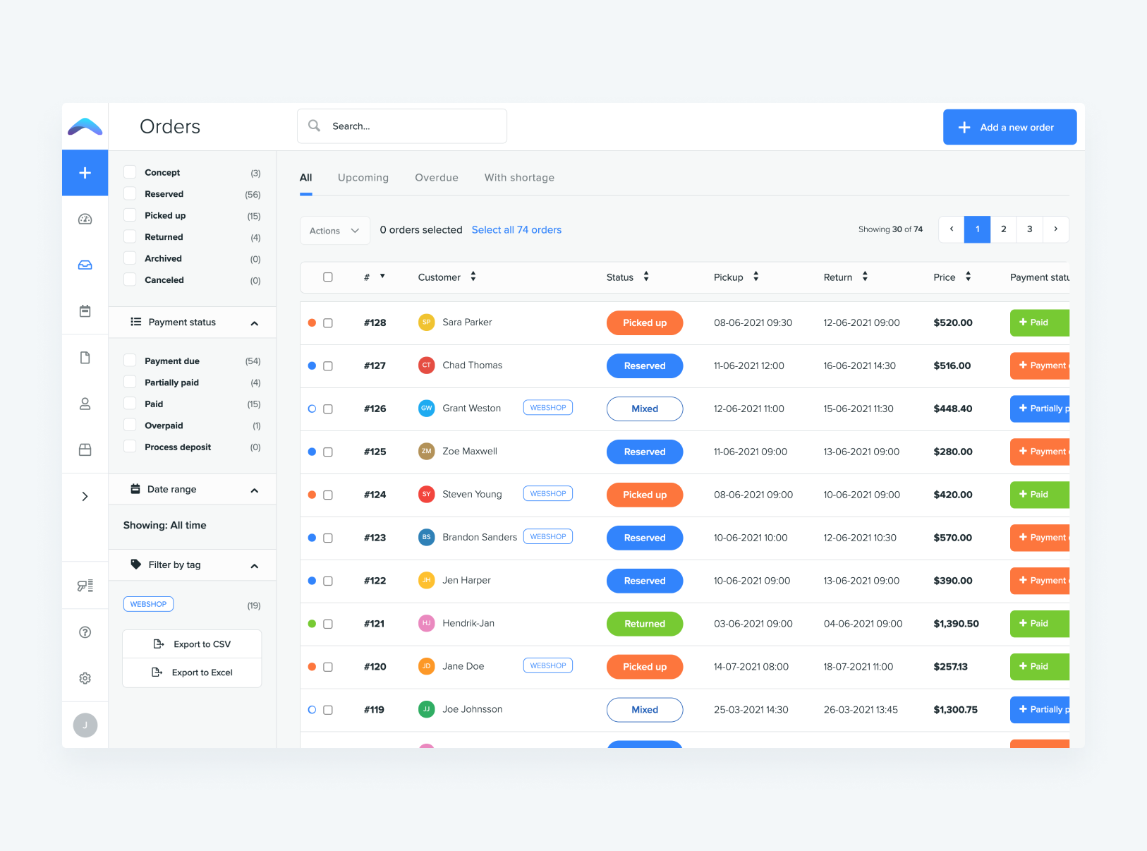 Booqable Software - 2021 Reviews, Pricing & Demo