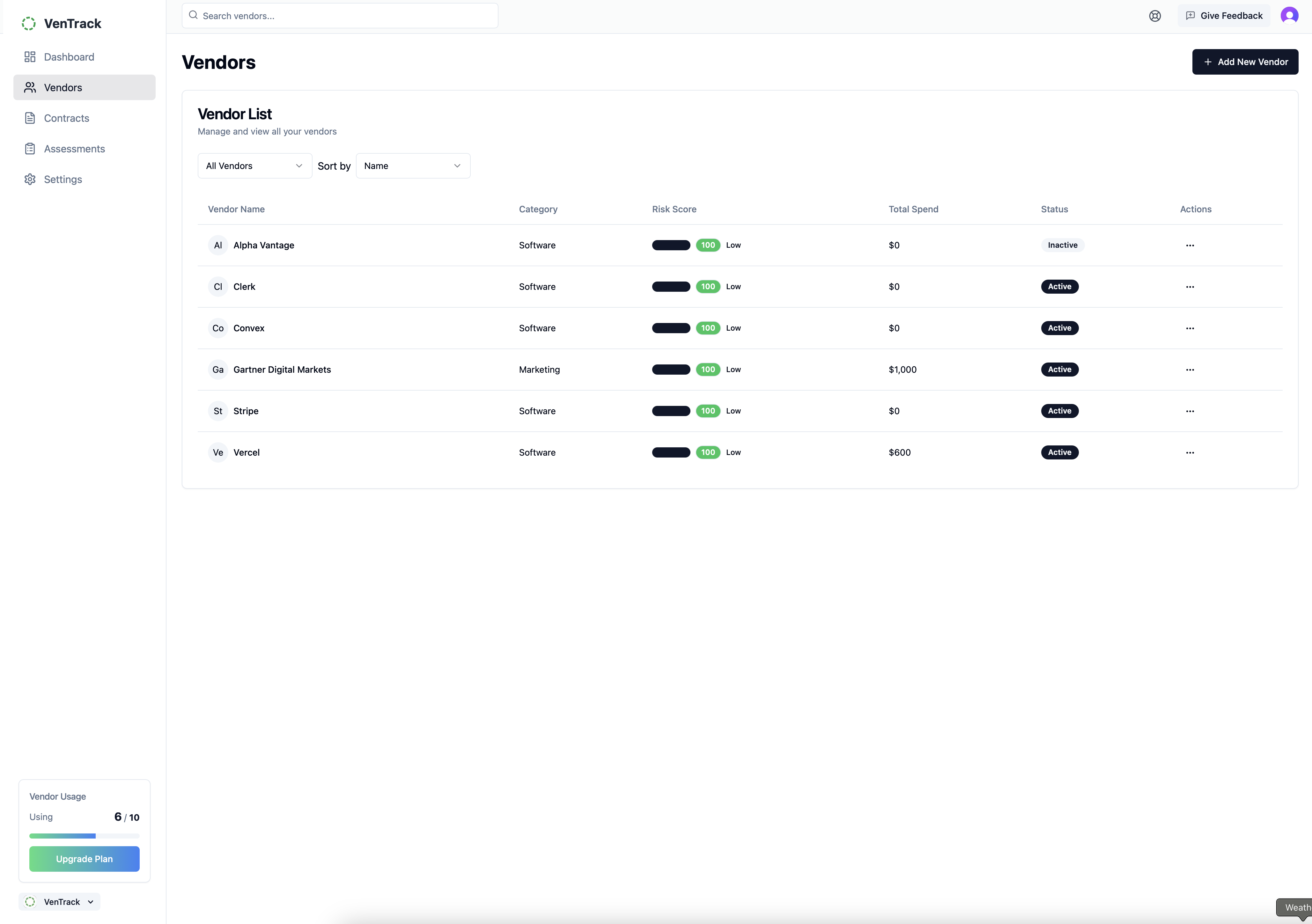 VenTrack | Reviews, Pricing & Demos - SoftwareAdvice AU