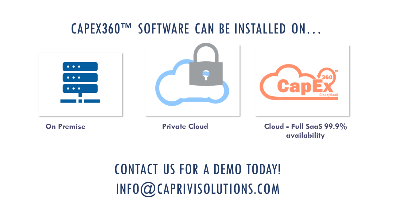 CapEx Software - 2025 Reviews, Pricing & Demo