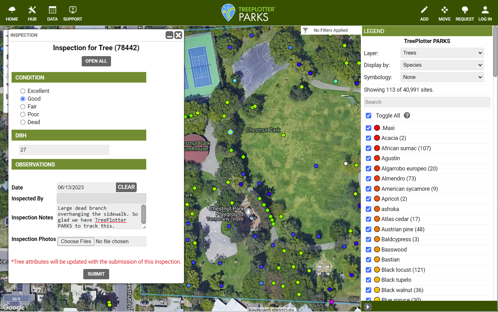 TreePlotter Parks Reviews, Prices & Ratings | GetApp UK 2025