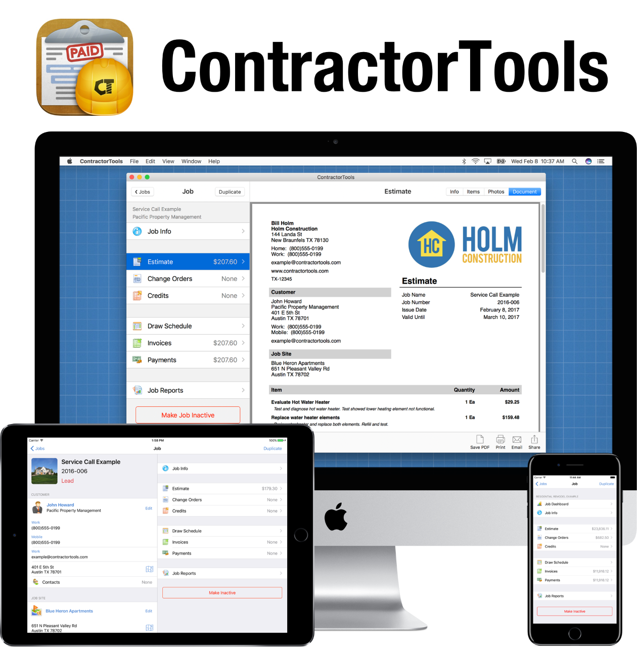 ContractorTools Pricing, Alternatives & More 2025 | Capterra
