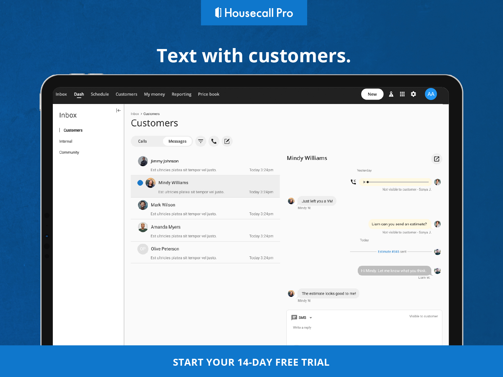Housecall Pro Pricing, Alternatives & More 2023 | Capterra
