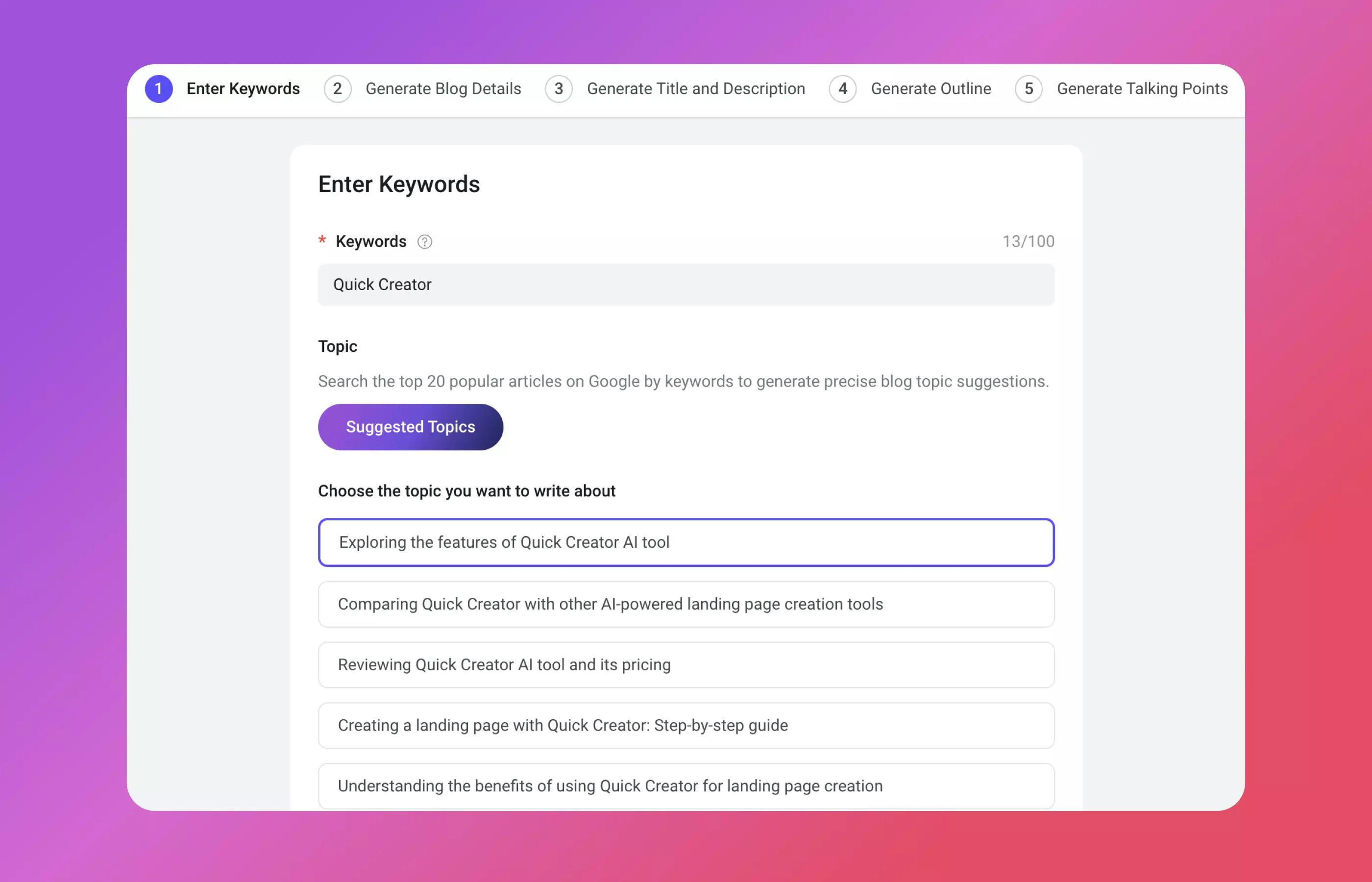 Quick Creator Software - 2025 Reviews, Pricing & Demo