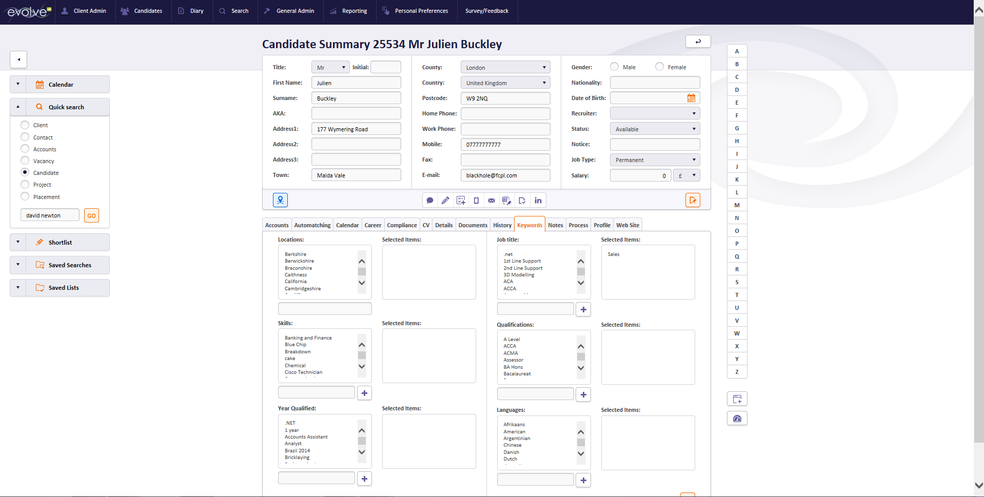 evolve Recruitment Software | Reviews, Pricing & Demos - SoftwareAdvice NZ