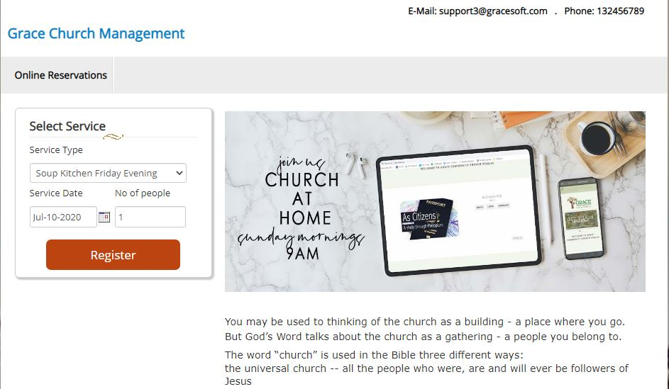 GraceSoft Church Reservation System Cost & Reviews - Capterra Australia ...
