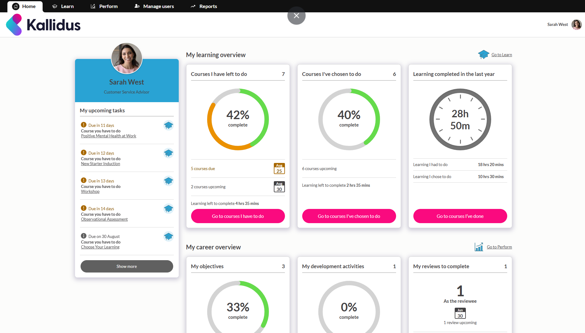Kallidus Learn Software - 2025 Reviews, Pricing & Demo