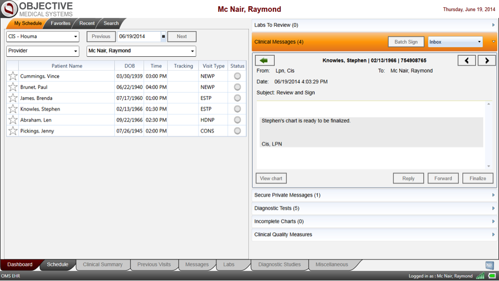OMS EHR Software - 2025 Reviews, Pricing & Demo