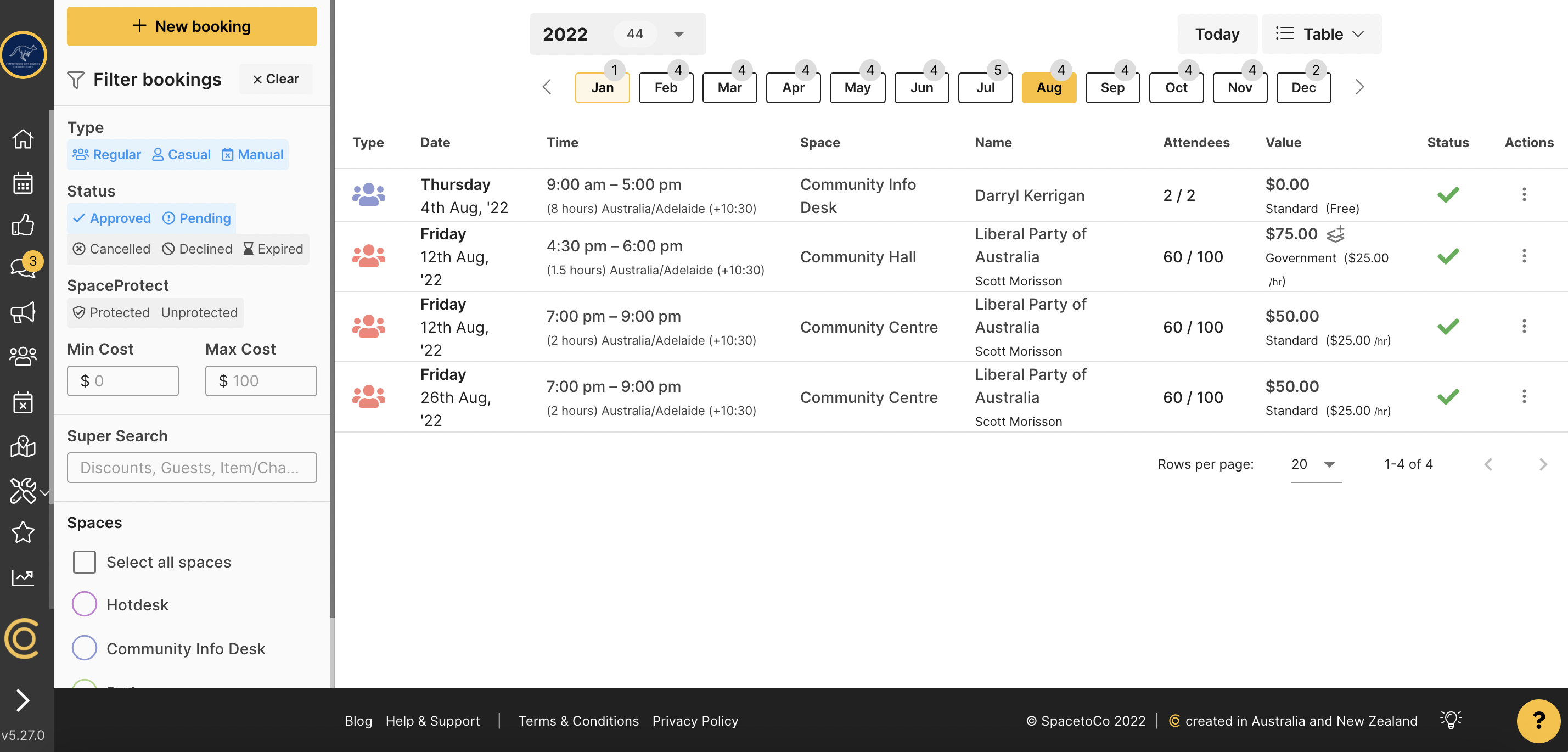 SpacetoCo Cost & Reviews - Capterra Australia 2025