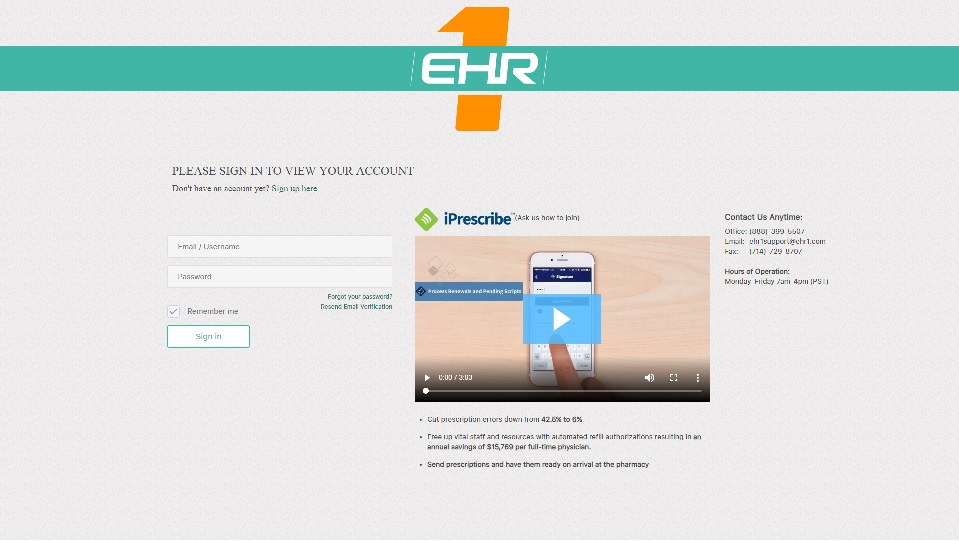 EHR-One Pricing, Alternatives & More 2025 | Capterra