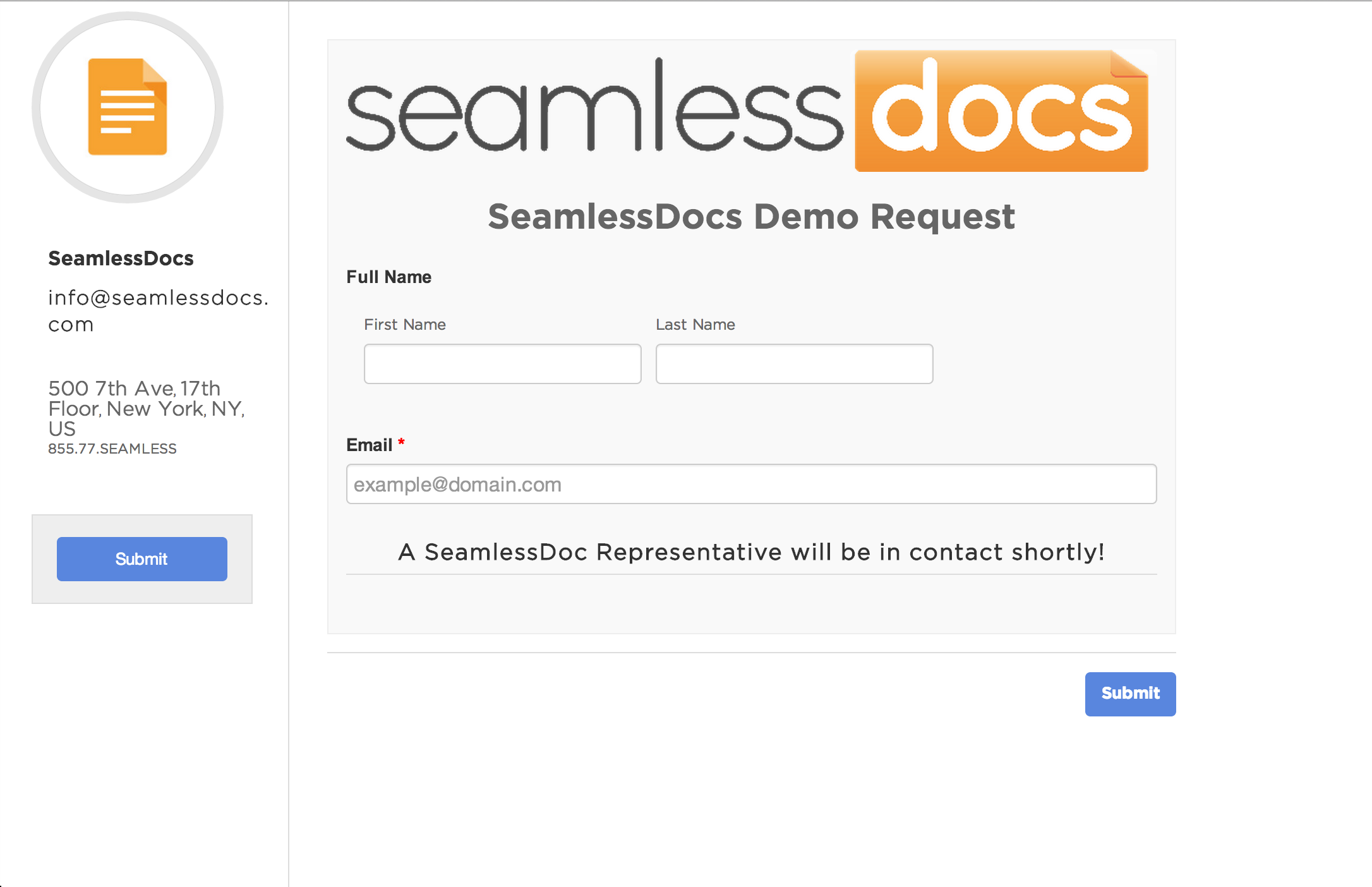 SeamlessDocs Pricing, Features, Reviews & Alternatives | GetApp