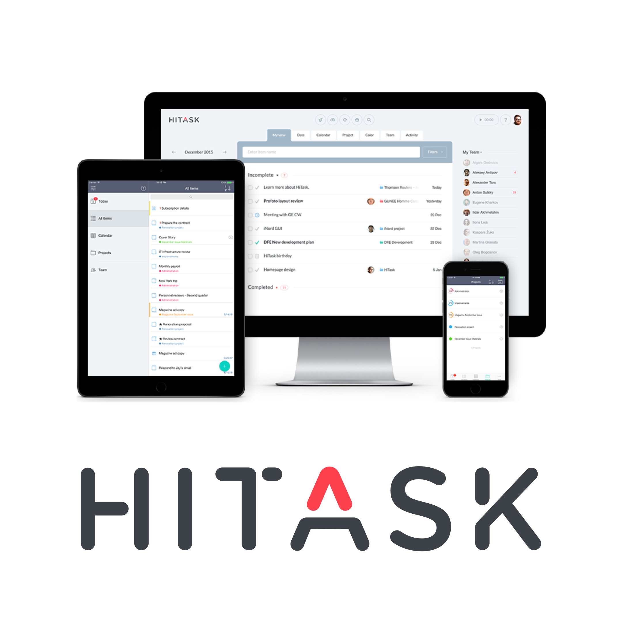 HiTask Software - 2025 Reviews, Pricing & Demo