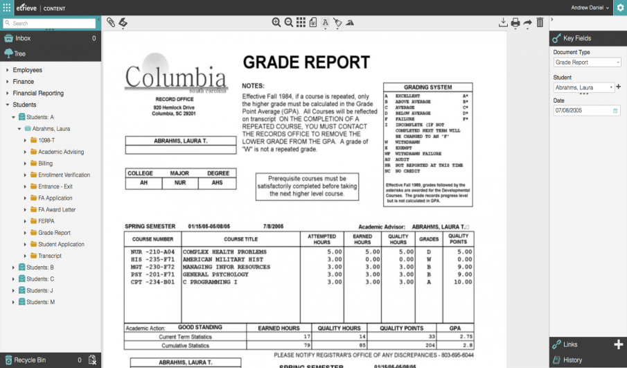 Etrieve Software - 2025 Reviews, Pricing & Demo