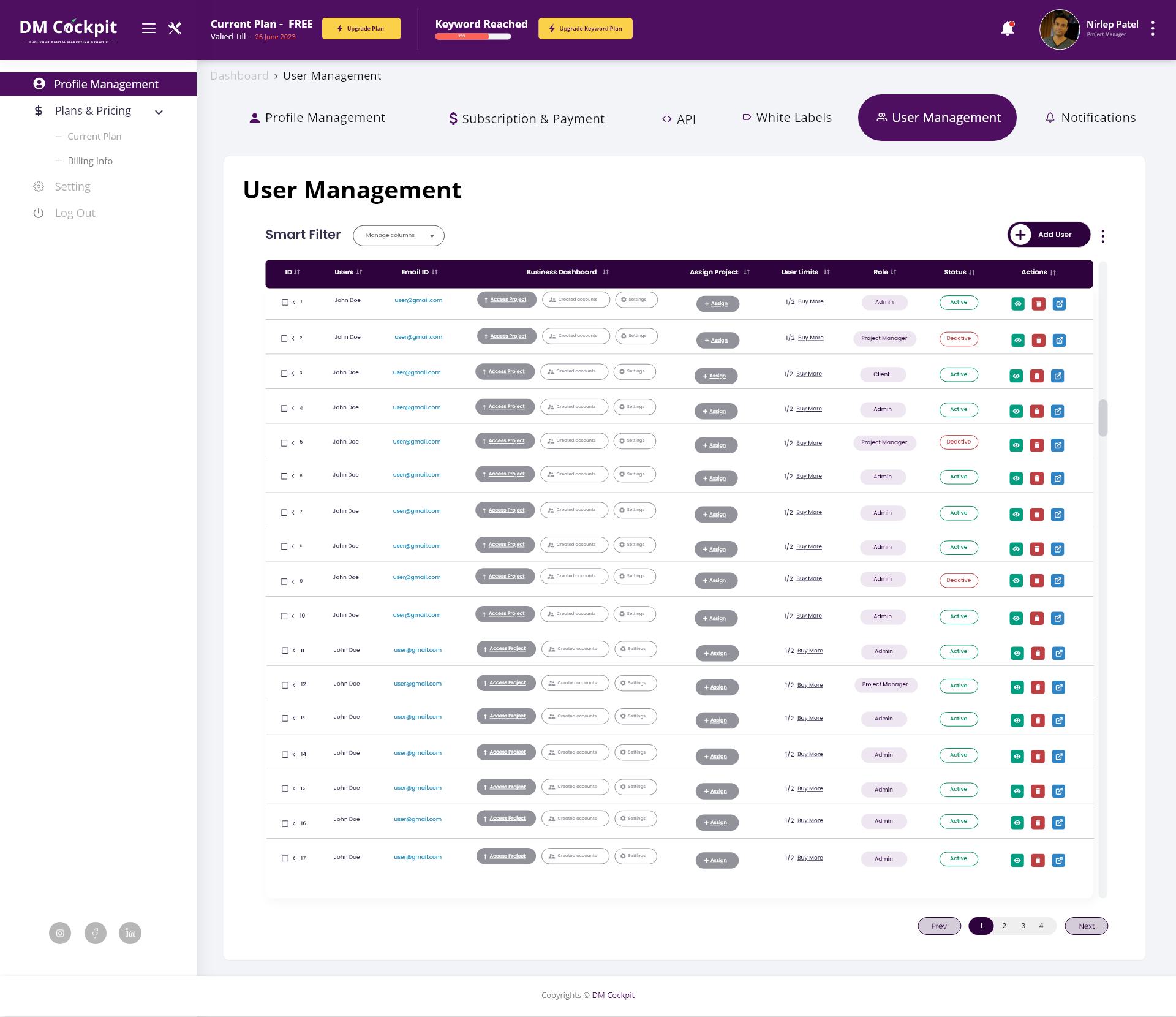DM Cockpit Pricing, Cost & Reviews - Capterra UK 2023