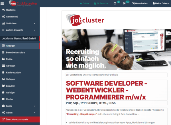 One-Click-Recruiter Reviews, Cost & Features | GetApp Australia 2024