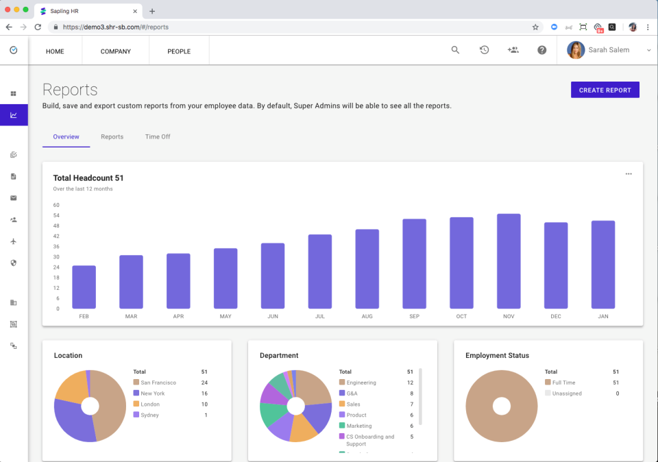 Sapling Software - 2022 Reviews, Pricing & Demo