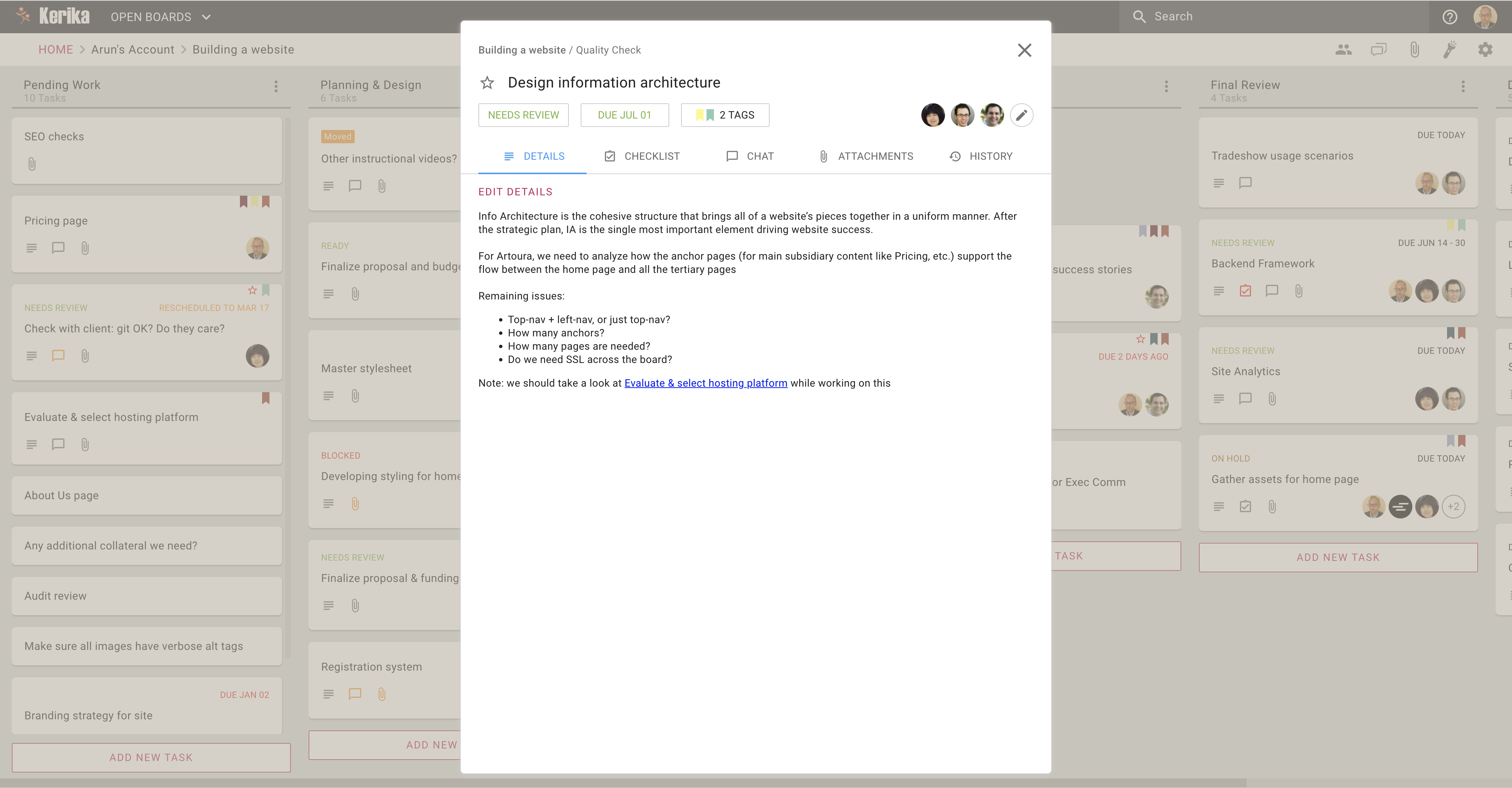 Kerika Software Reviews, Demo & Pricing - 2024