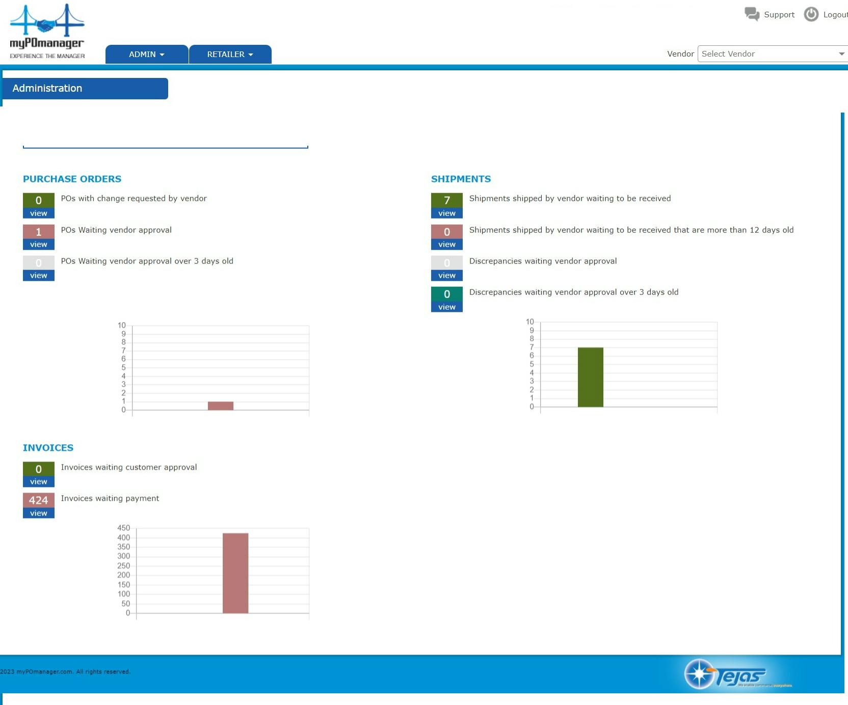 myPOmanager (Tejas Purchase Order Management System) Pricing ...