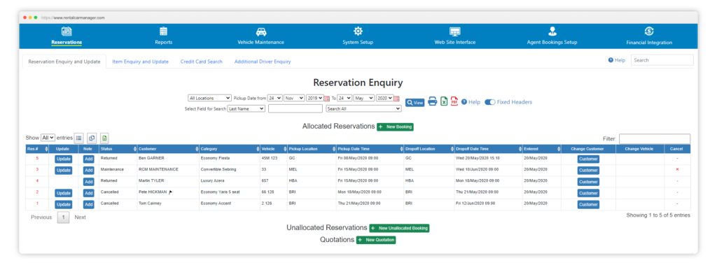 Rental Car Manager Software - 2025 Reviews, Pricing & Demo