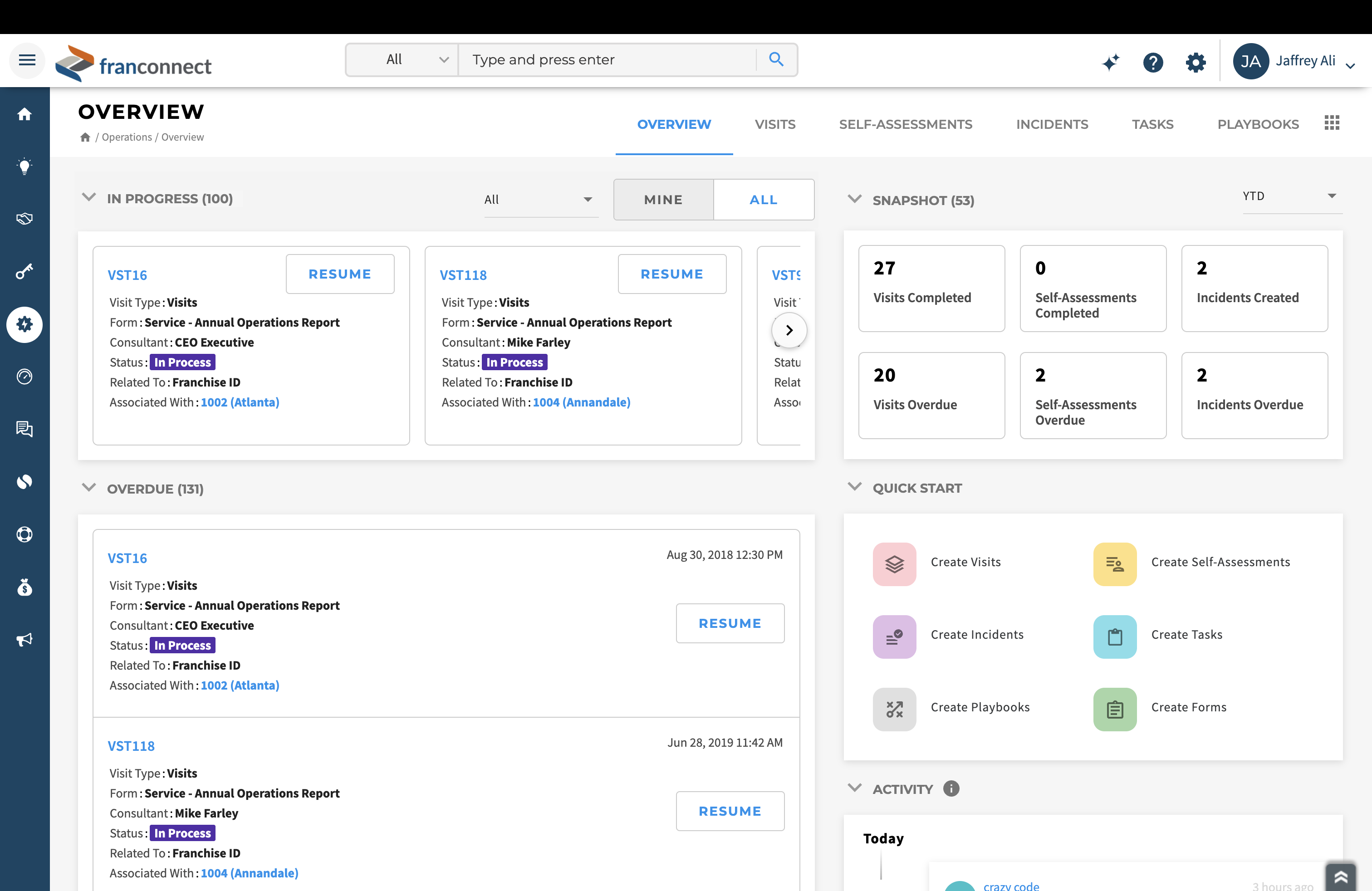 FranConnect Price, Features, Reviews & Ratings - Capterra India