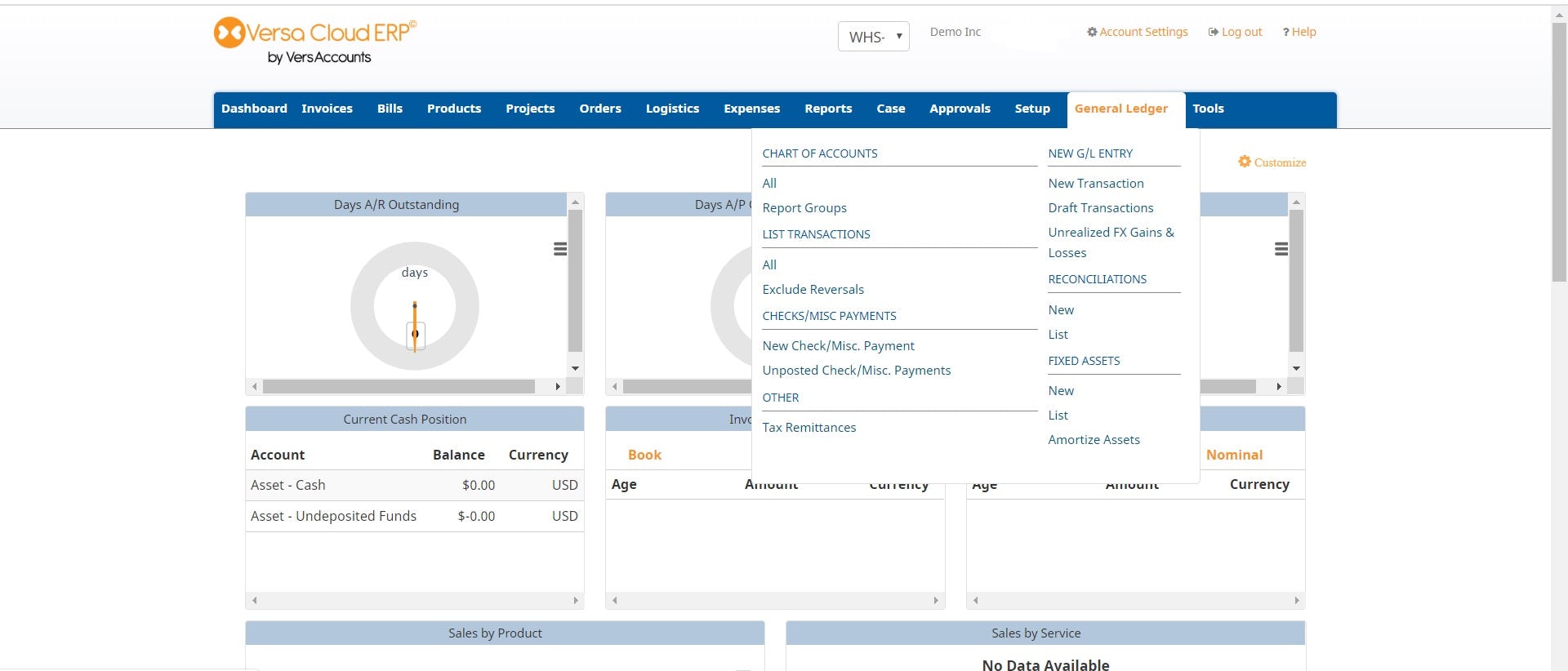 Versa Cloud ERP Software - 2022 Reviews, Pricing & Demo