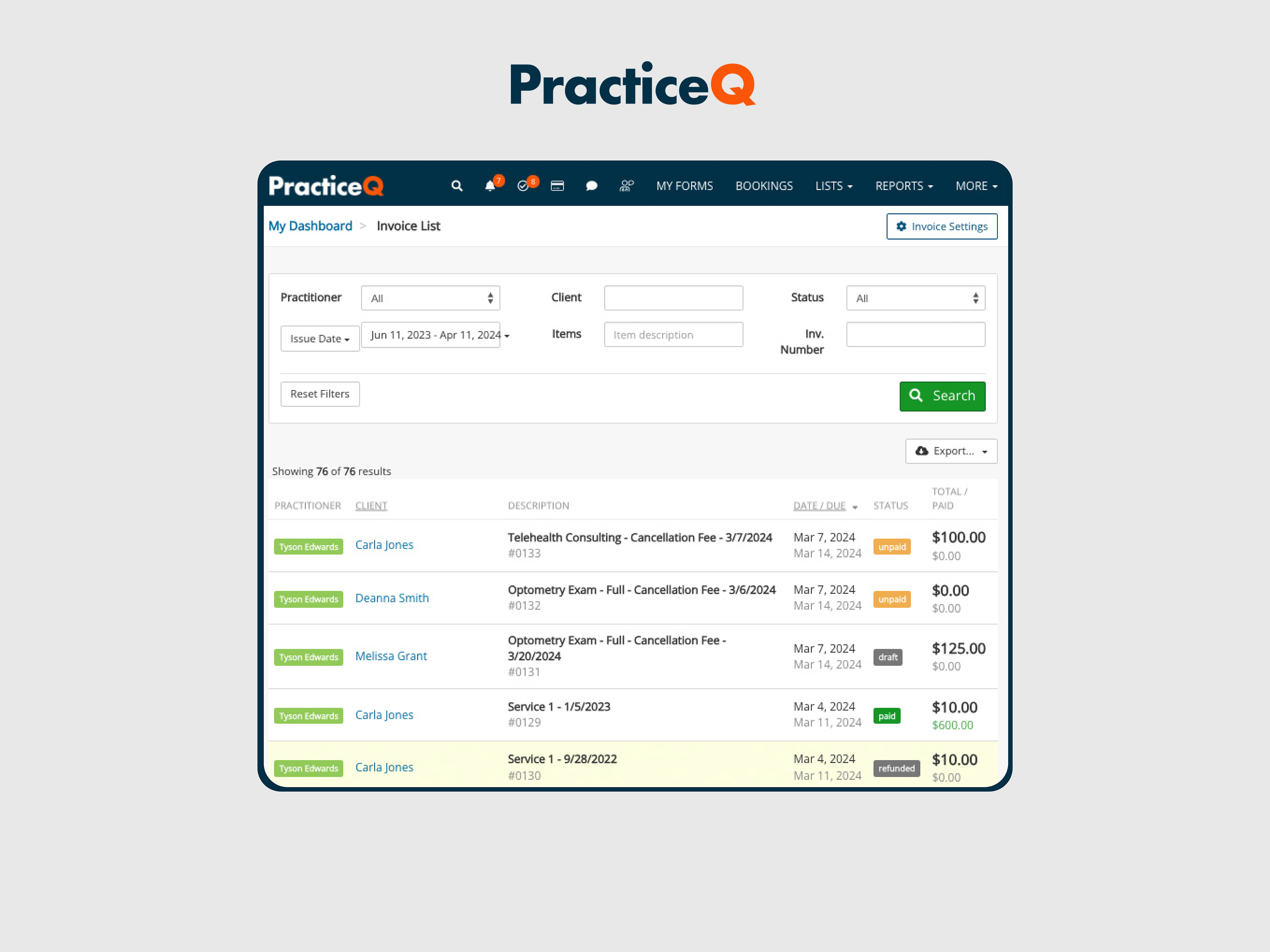 PracticeQ Software Reviews, Demo & Pricing - 2024